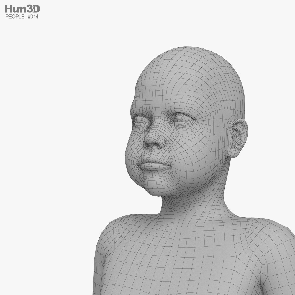 Kid Boy 3D model - Download Character on 3DModels.org