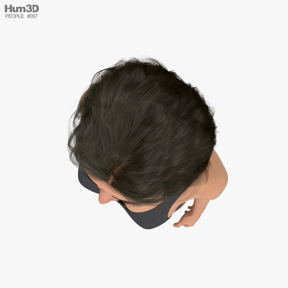 Middle Eastern Teenage Girl 3D model - Download Character on 3DModels.org
