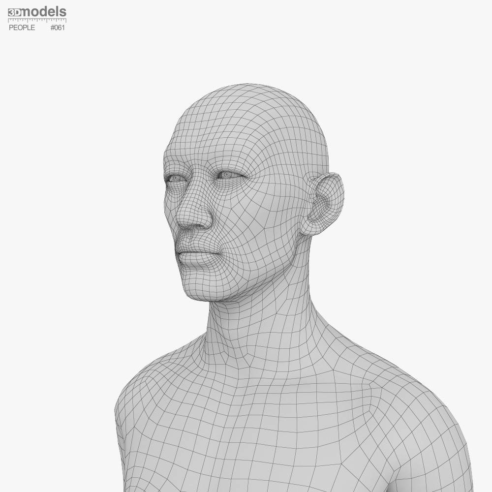 Realistic Asian Man 3Dモデル - ダウンロード Character オン 3DModels.org