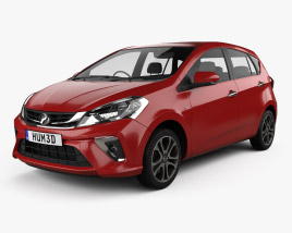Perodua Myvi 2022 3D model - Download Hatchback on 3DModels.org