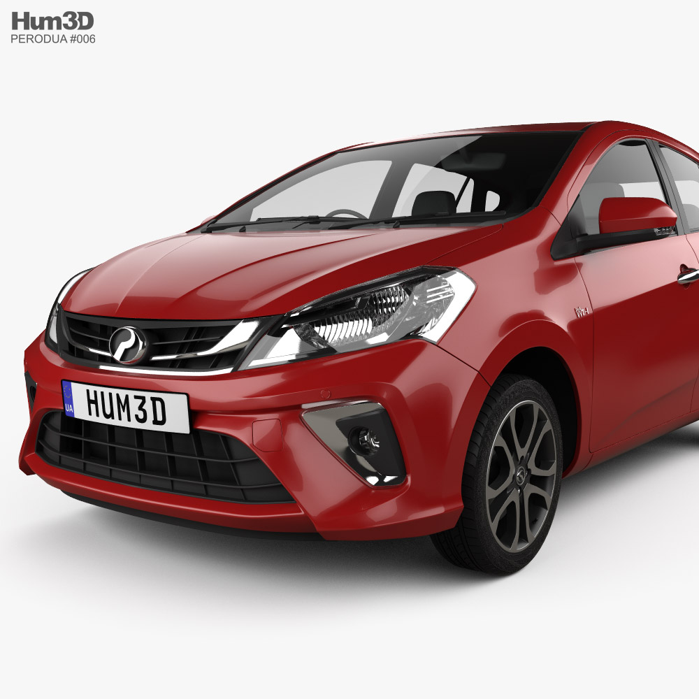 Perodua Myvi 2022 3D model - Download Hatchback on 3DModels.org