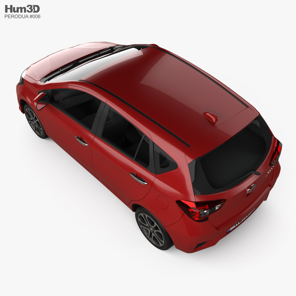 Perodua Myvi 2022 3D model - Download Hatchback on 3DModels.org