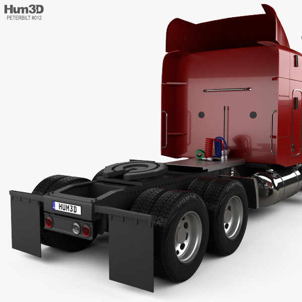 Peterbilt 389 Tractor Truck 2015 3D model - Download Truck on 3DModels.org