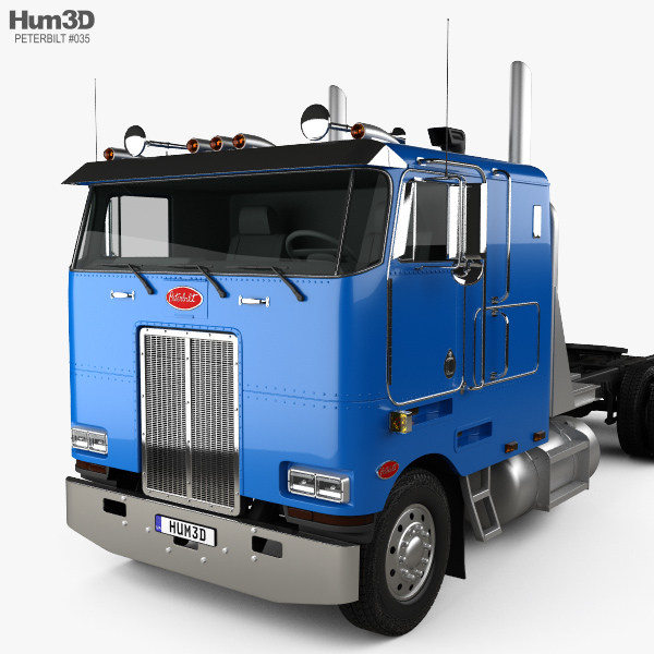 Peterbilt 362 트랙터 트럭 2005 3D 모델 - 다운로드 트럭 on 3DModels.org