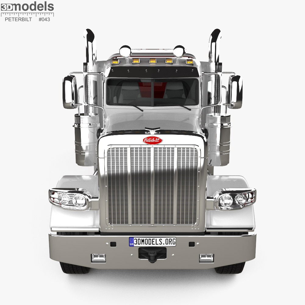 Peterbilt 388 Wrecker Truck with HQ interior 2017 3D model - Download ...