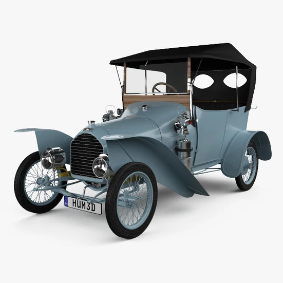 1880-1929 (20s) years cars 3D Models for Download - 3DModels.org