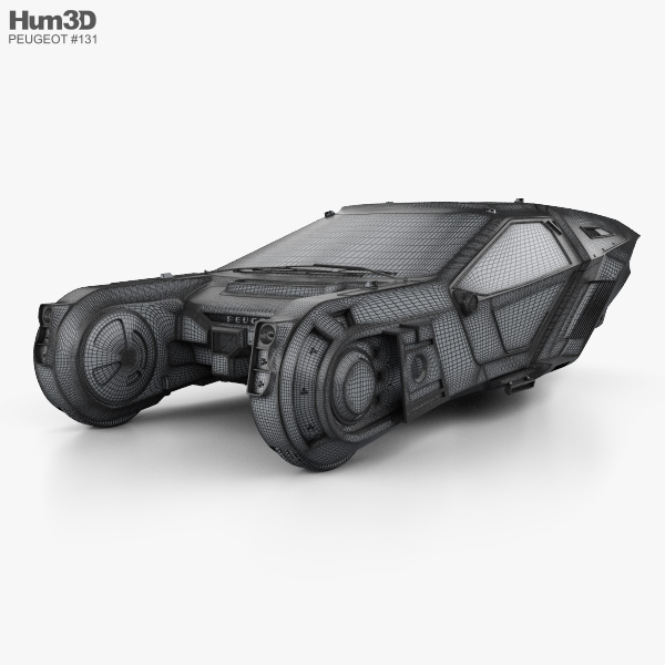 Vehículo de Blade Runner 2049 Modelo 3D - Descargar Sports car activado ...