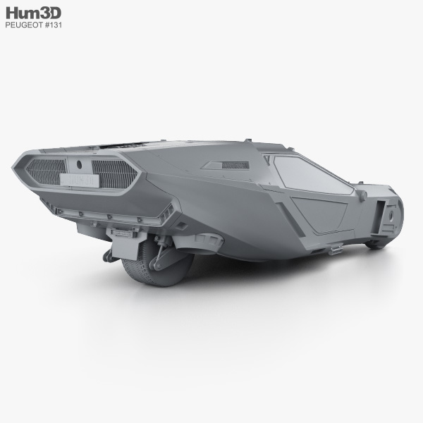 Vehículo de Blade Runner 2049 Modelo 3D - Descargar Sports car activado ...