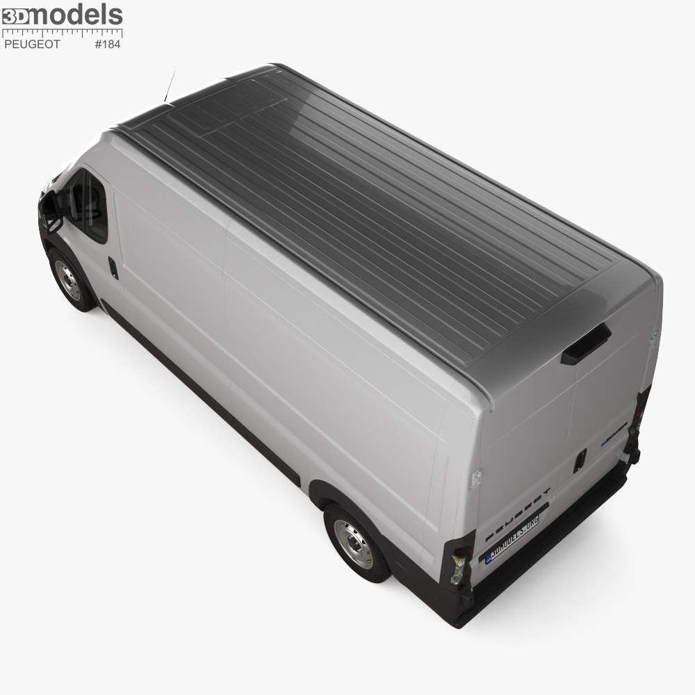 Peugeot Boxer e Panel Van L3H2 with HQ interior 2025 3D model ...