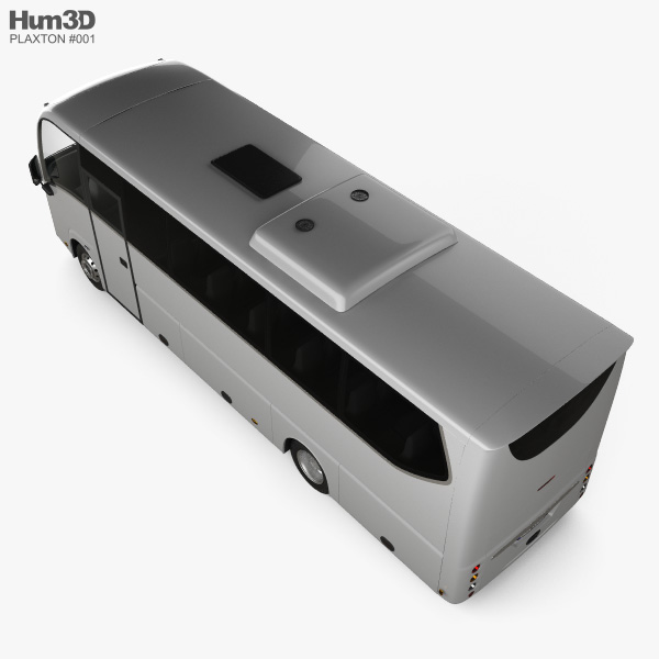 Plaxton Cheetah XL bus 2016 3D model - Download Bus on 3DModels.org