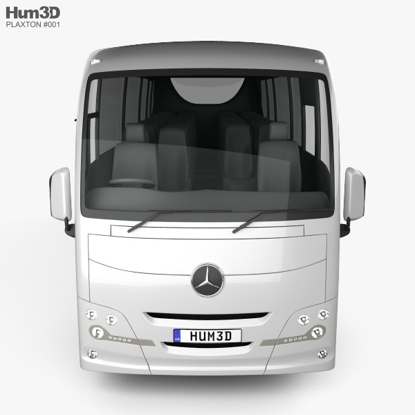 Plaxton Cheetah XL bus 2016 3D model - Download Bus on 3DModels.org