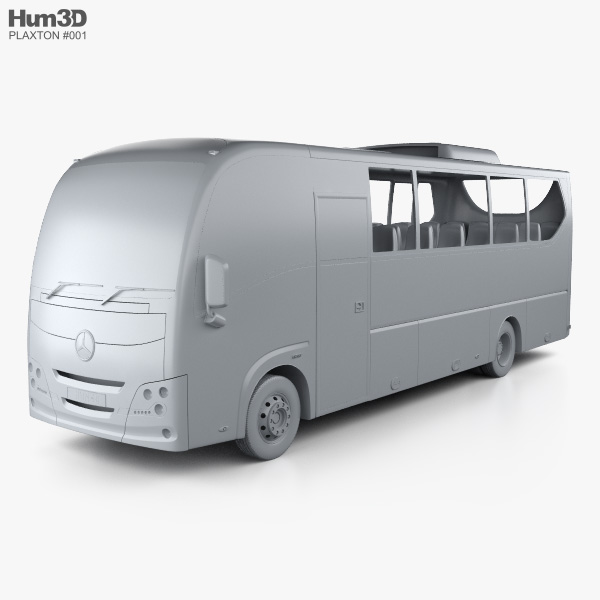 Plaxton Cheetah XL bus 2016 3D model - Download Bus on 3DModels.org