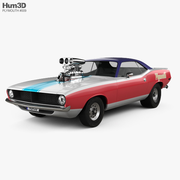 Drag car 3D 모델 다운로드 - 3DModels.org