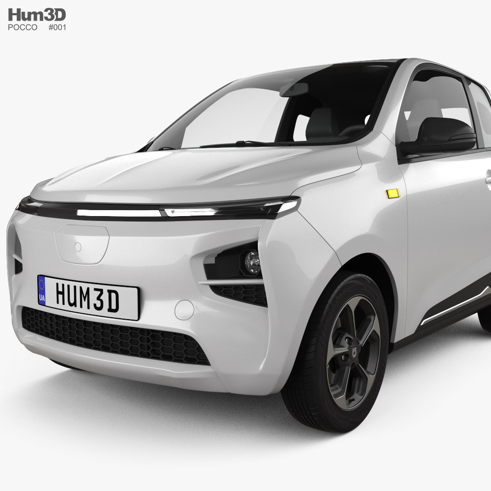 Pocco Lojo EV 2025 3Dモデル - ダウンロード Hatchback on 3DModels.org