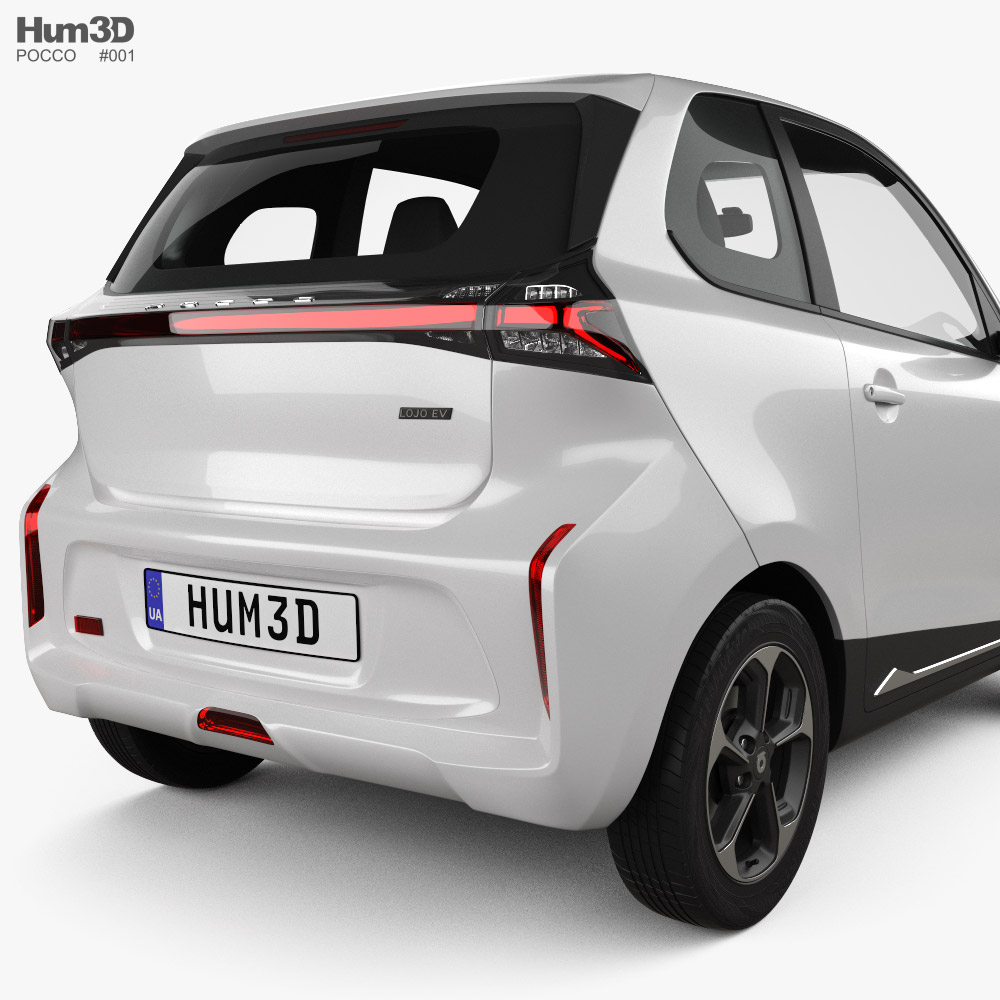 Pocco Lojo EV 2025 3Dモデル - ダウンロード Hatchback on 3DModels.org