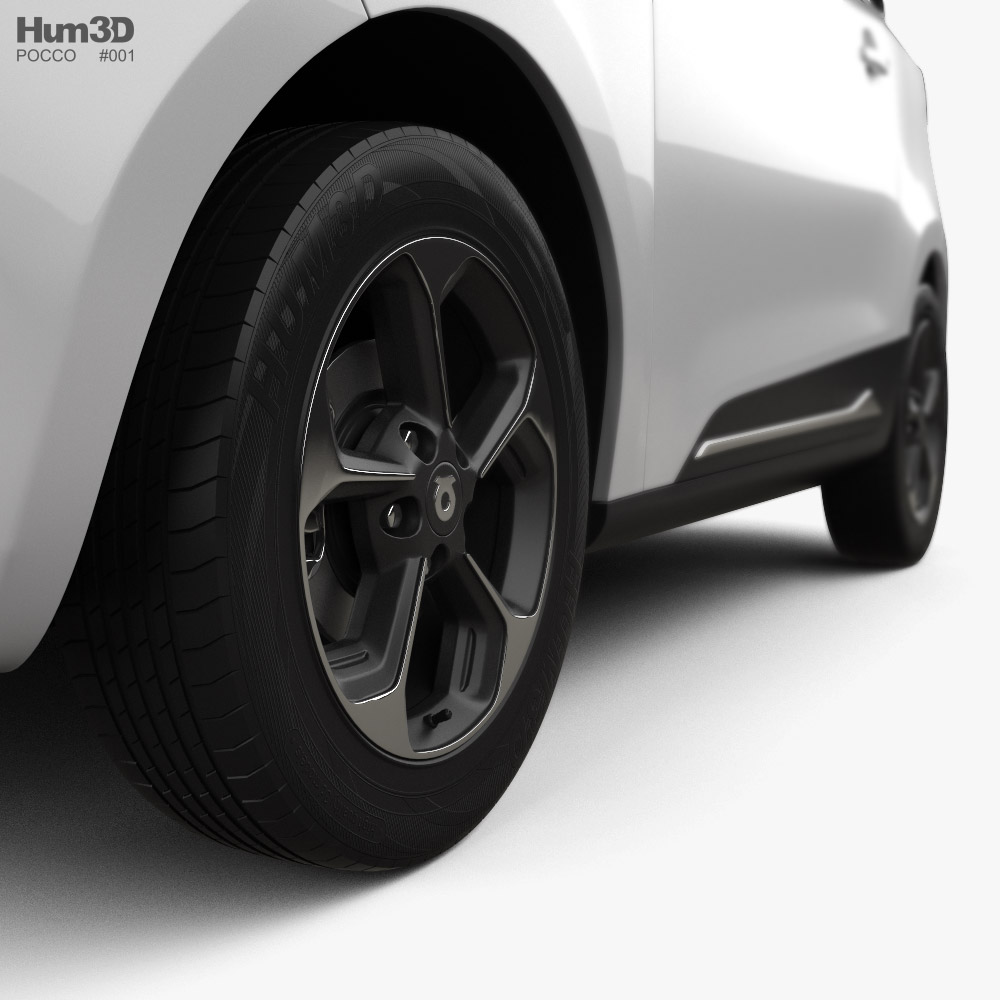 Pocco Lojo EV 2025 3D model - Download Hatchback on 3DModels.org