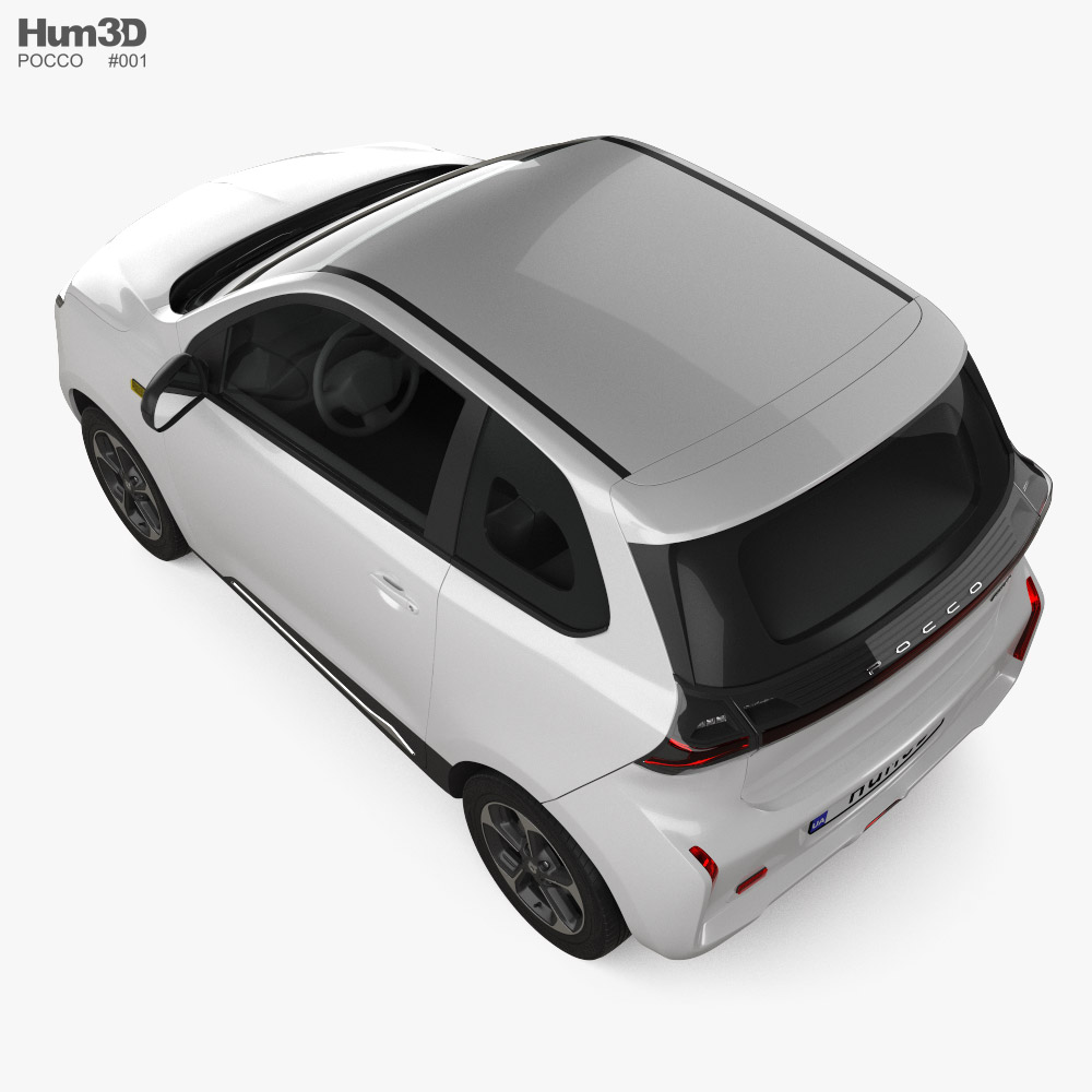 Pocco Lojo EV 2025 3D model - Download Hatchback on 3DModels.org