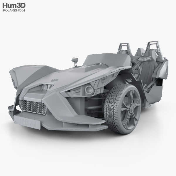 Polaris Slingshot 2015 3D model - Download Motorcycle on 3DModels.org