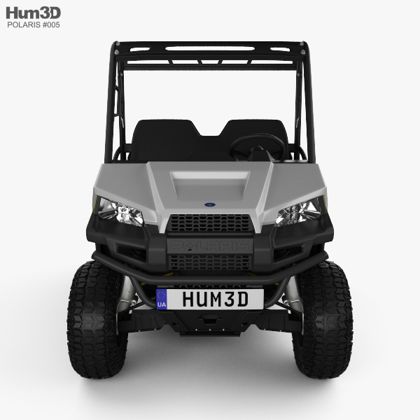 Polaris Ranger EV 2015 3D model - Download ATV on 3DModels.org