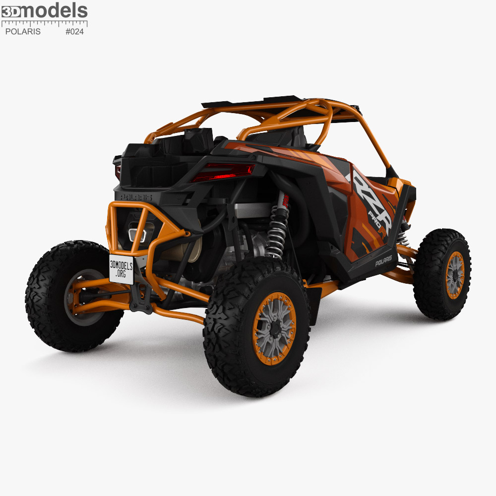 Polaris RZR Pro R Factory-Armored Edition 2025 3D model - Download ATV ...