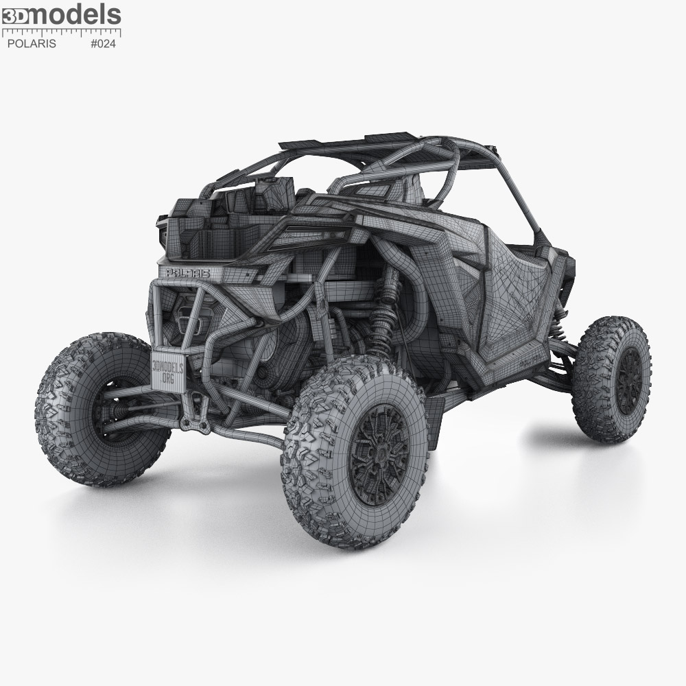 Polaris RZR Pro R Factory-Armored Edition 2025 3D model - Download ATV ...
