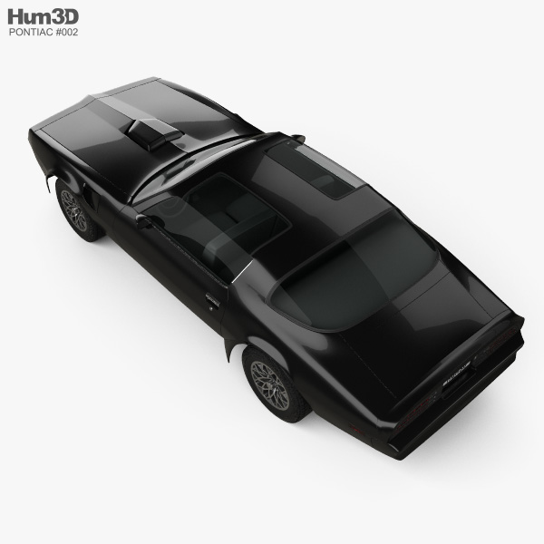 Pontiac Firebird Trans Am 1977 3D model - Download Sports car on ...