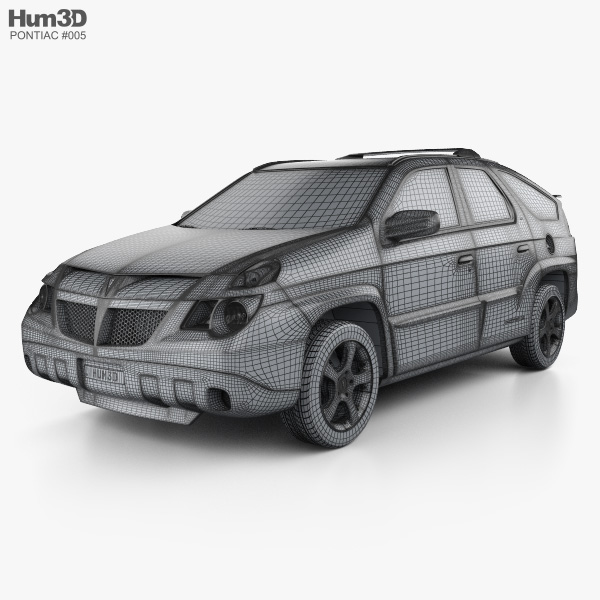 Pontiac Aztek 2005 3D model - Download Crossover SUV on 3DModels.org