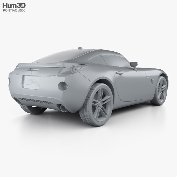 Pontiac Solstice Coupe 2011 3D model - Download Sports car on 3DModels.org