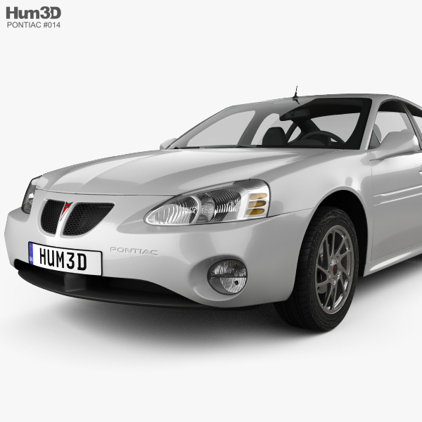 Pontiac Grand Prix GTP 2008 3D model - Download Sedan on 3DModels.org
