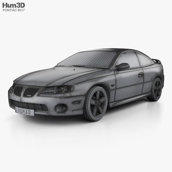 Pontiac GTO 2005 3D model - Download Sports car on 3DModels.org