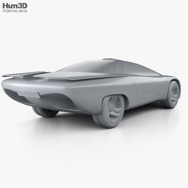 Pontiac Banshee 1988 Modelo 3D - Descargar Sports car activado 3DModels.org