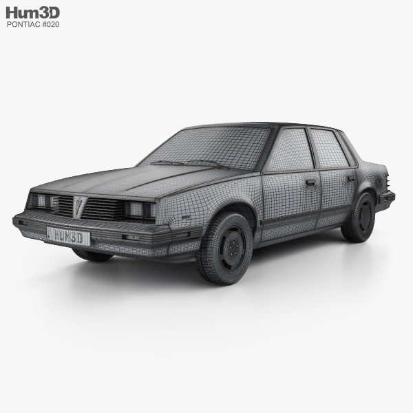 Pontiac 6000 STE 2025 Modelo 3D - Descargar Sedan on 3DModels.org