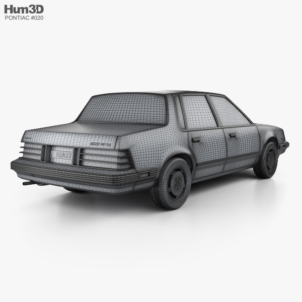 Pontiac 6000 STE 2025 3D model - Download Sedan on 3DModels.org