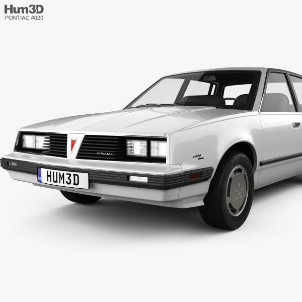 Pontiac 6000 STE 2025 3D model - Download Sedan on 3DModels.org