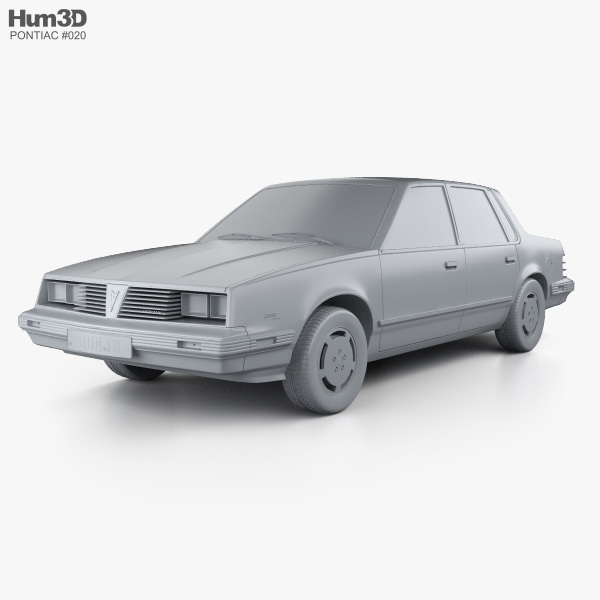 Pontiac 6000 STE 2025 3D model - Download Sedan on 3DModels.org