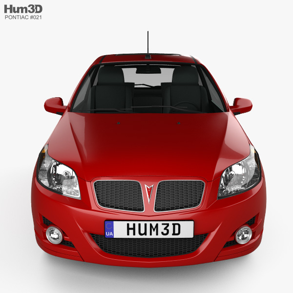 Pontiac G3 (T250) hatchback 2009 3D model - Download Hatchback on ...