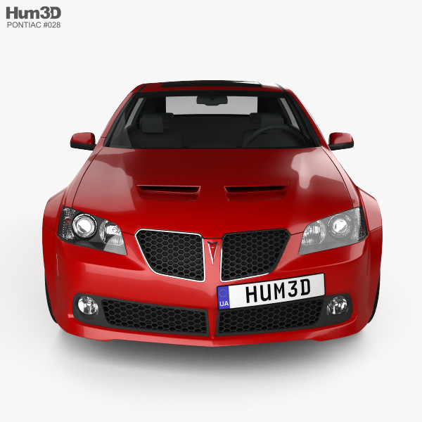 Pontiac G8 GT 2009 3D model - Download Sedan on 3DModels.org