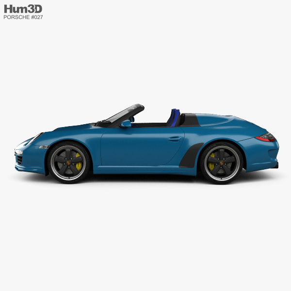 Porsche 911 Speedster 2012 3D model - Download Sports car on 3DModels.org