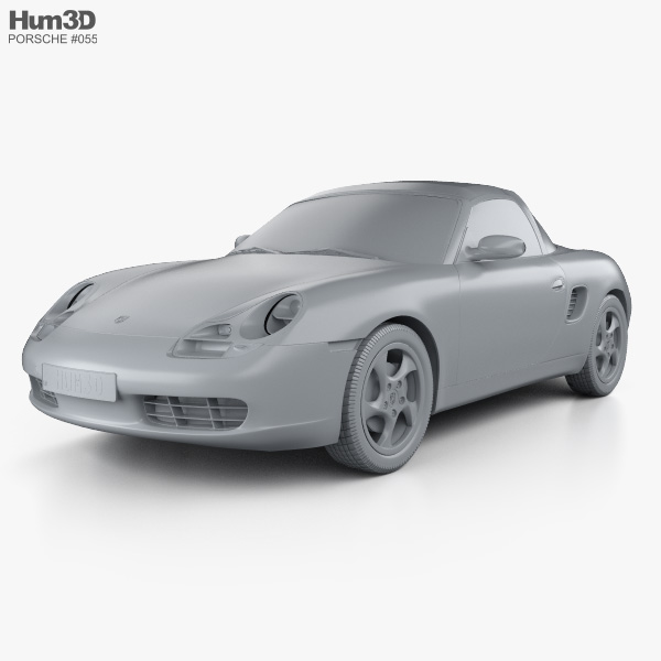 Porsche Boxster 986 2003 3D model - Download Sports car on 3DModels.org