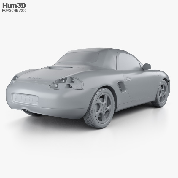 Porsche Boxster 986 2003 3D model - Download Sports car on 3DModels.org