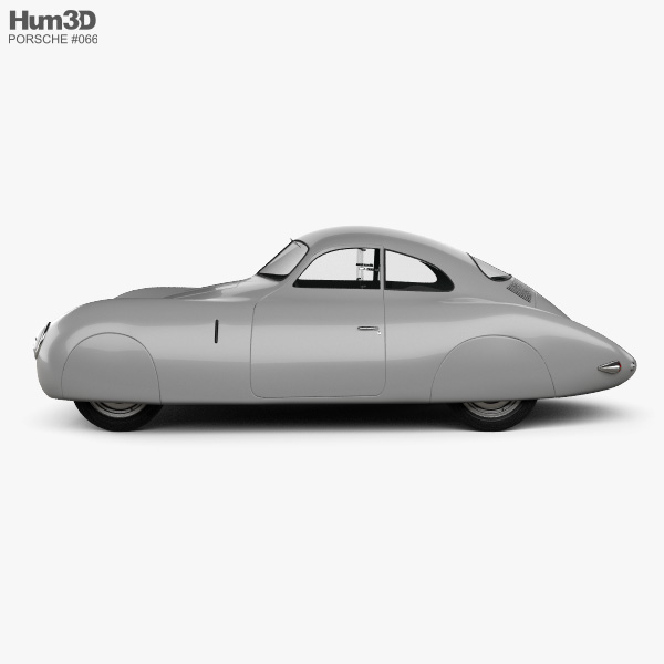 Porsche Type 64 1939 Modelo 3D - Descargar Sports car on 3DModels.org