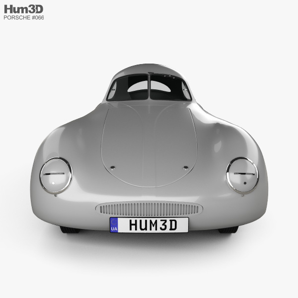 Porsche Type 64 1939 3D model - Download Sports car on 3DModels.org