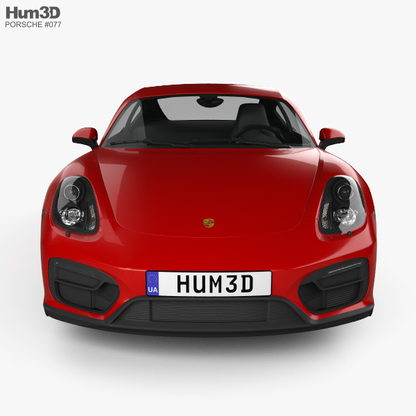 Porsche Cayman GTS 2016 3D model - Download Sports car on 3DModels.org