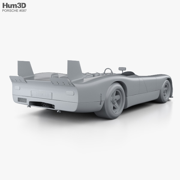Porsche 908/02 Flunder Spyder 1969 3D model - Download Sports car on ...