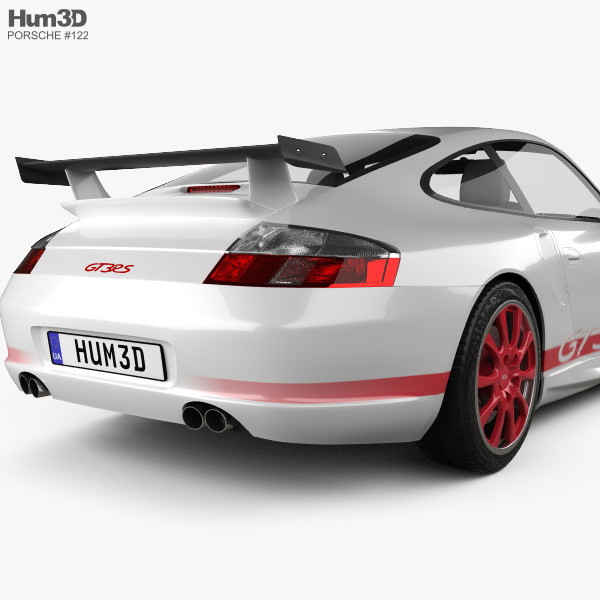 Porsche 911 GT3RS coupe (996) 2006 3D model - Download Sports car on ...