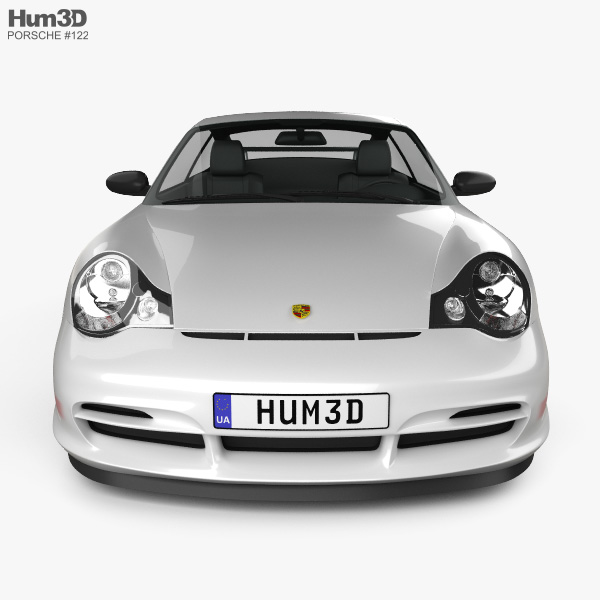 Porsche 911 GT3RS coupe (996) 2006 3D model - Download Sports car on ...