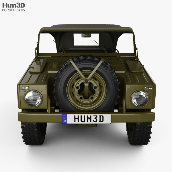Porsche 597 Jagdwagen 1955 3D model - Download Crossover SUV on ...