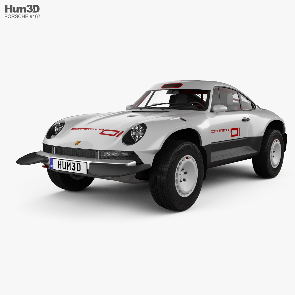 Porsche Singer All-terrain Competition Study 2024 3D model - Download ...