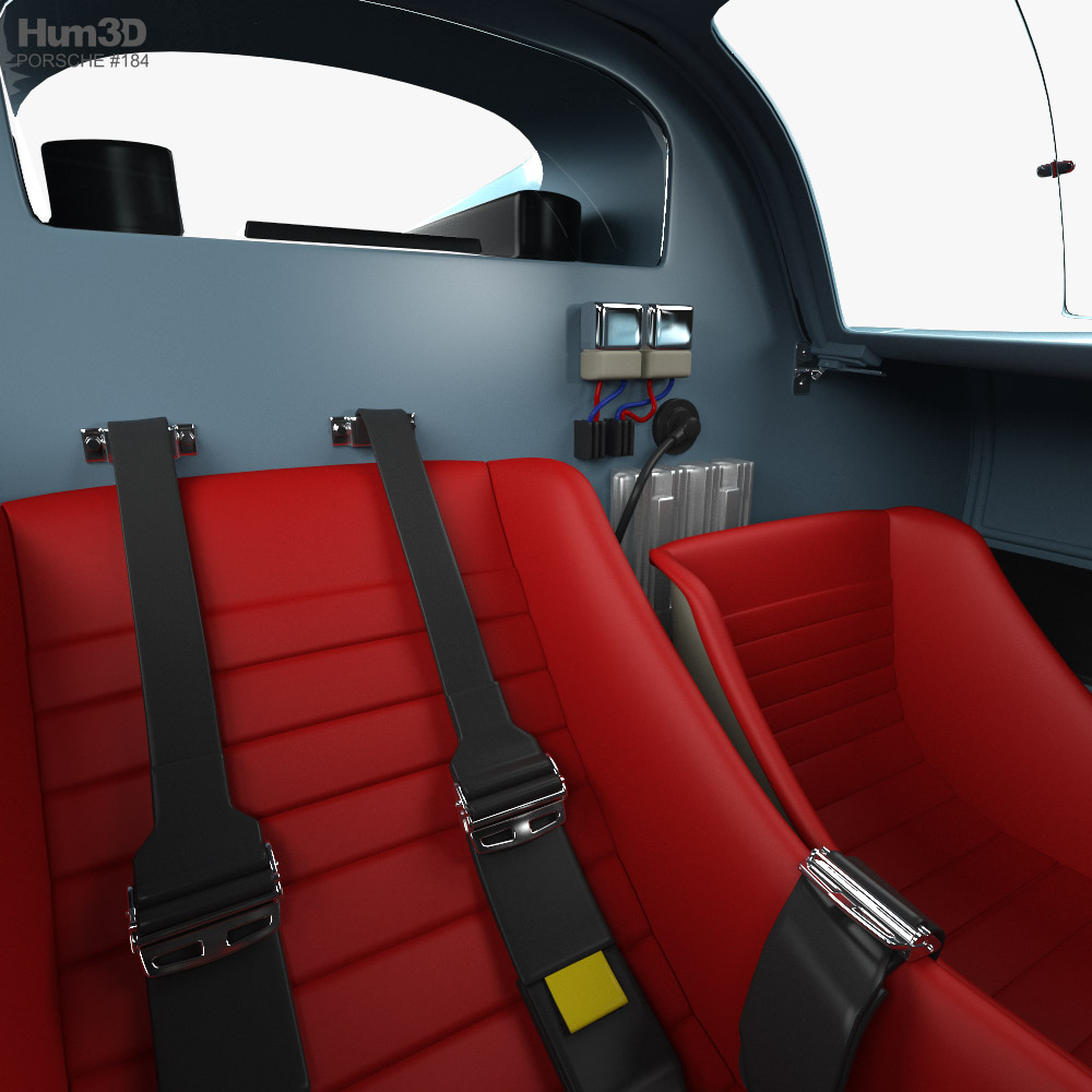 Porsche 917 K with HQ interior 1972 3D model - Download Sports car on ...