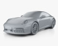 Porsche 911 Carrera GTS coupe 2025 3D model - Download Sports car on ...